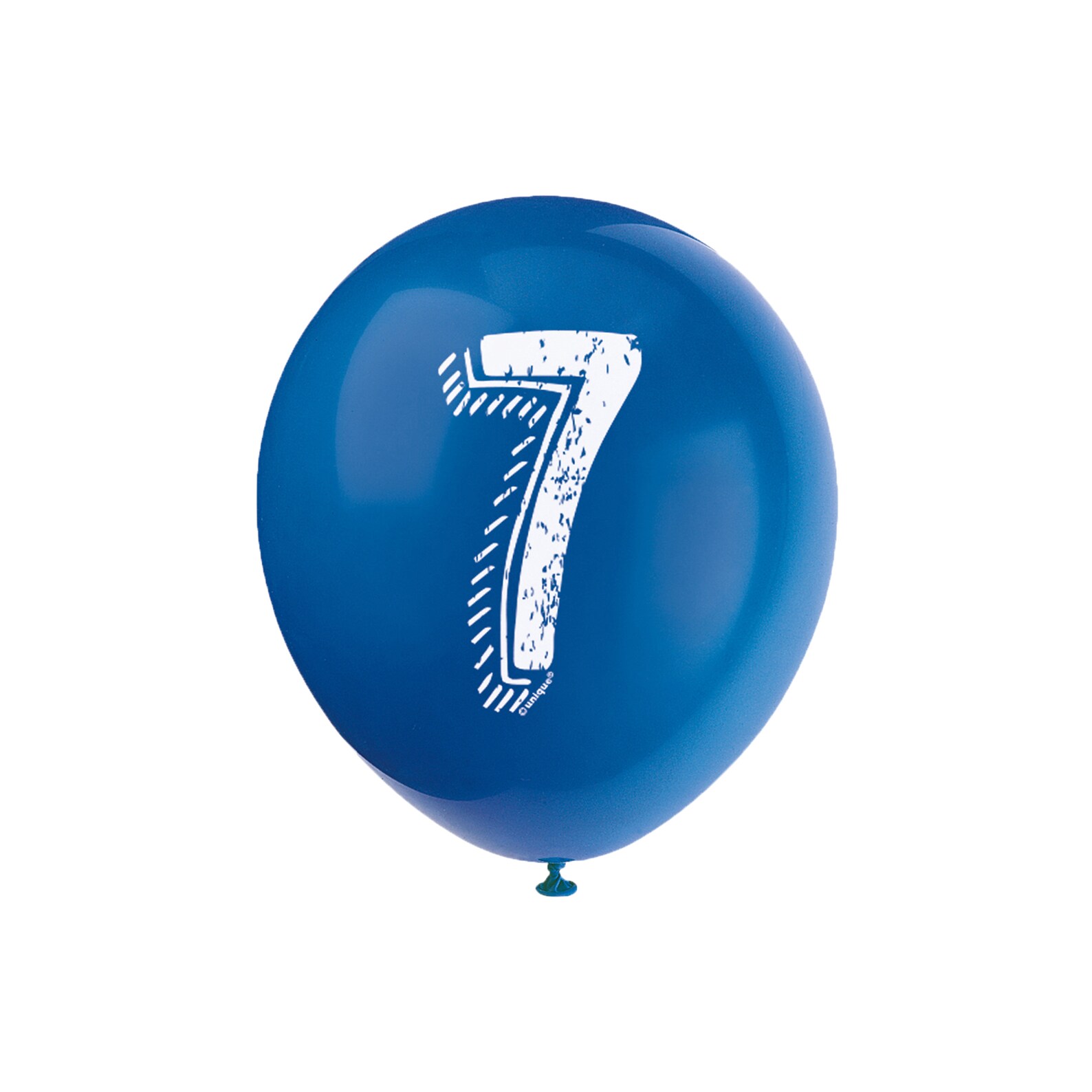 Number 7 Latex Balloons Seven Balloons 7 Balloons Number - Etsy