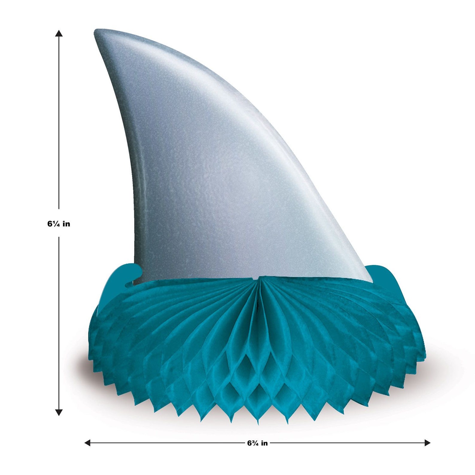 3 CT Shark Fin Party Centerpiece Shark Birthday Shark - Etsy