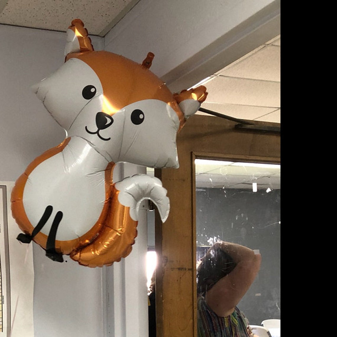 Woodland Fox Balloon Fox Party Balloon Woodland Birthday | Etsy