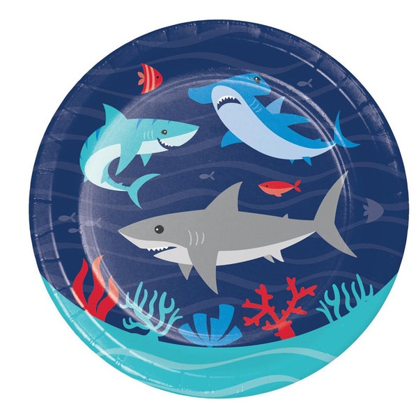 Shark Party Decor - Etsy