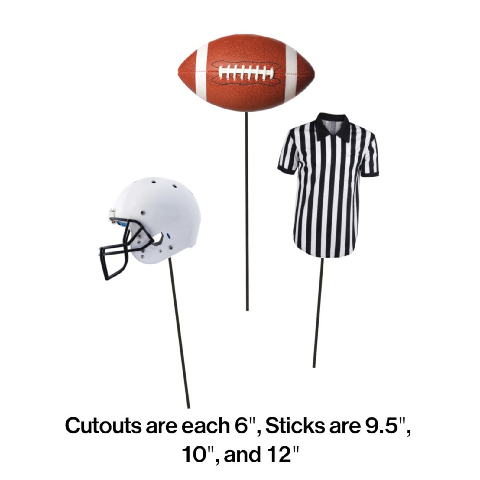 Football Centerpiece Sticks Football Party Decorations - Etsy