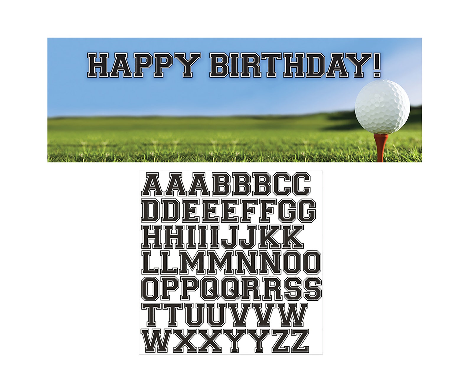 Golf Party Birthday Banner Golfing Party Golf Party - Etsy