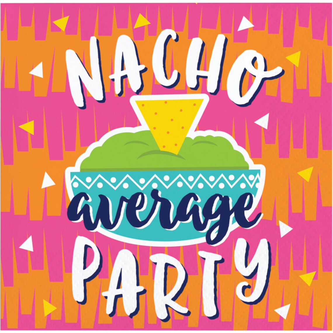 Nacho Average Fiesta Napkins fiesta Napkins Fiesta Birthday - Etsy