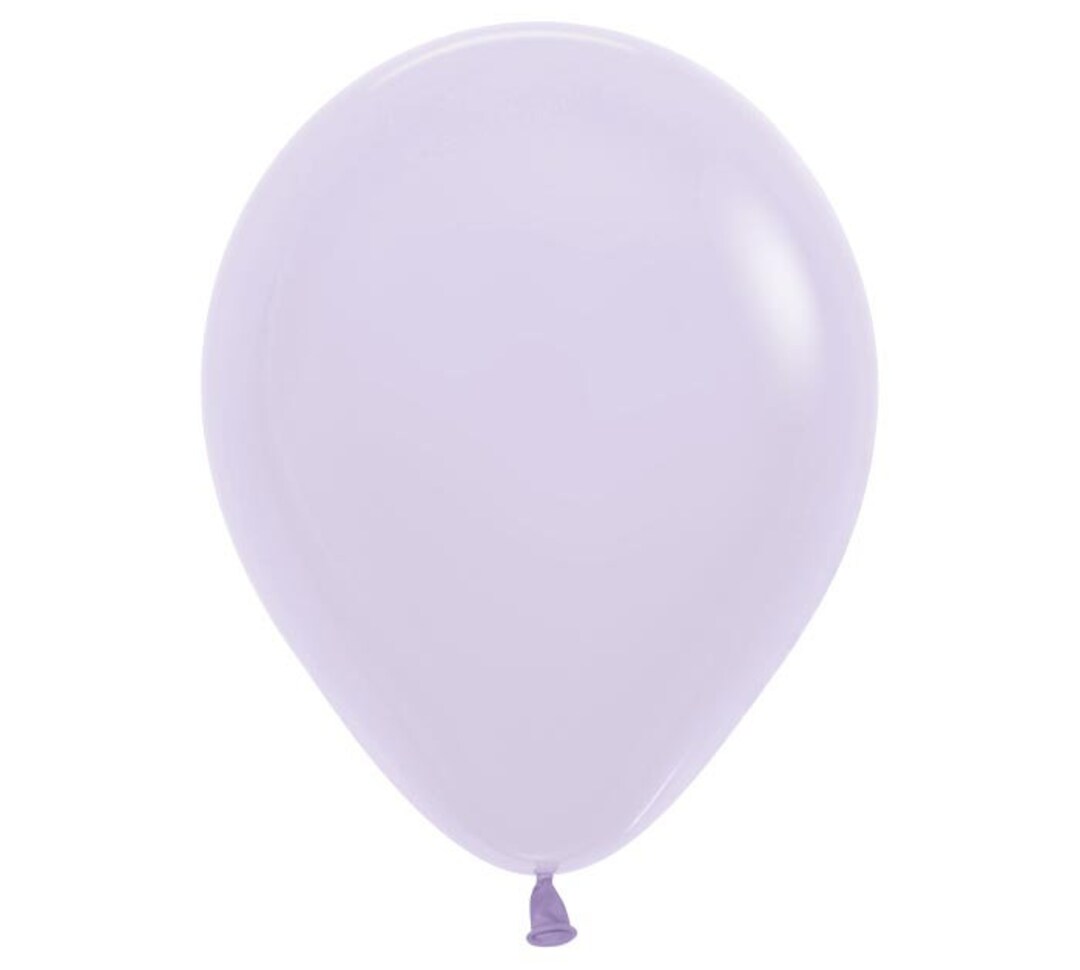 Sempertex Pastel Matte Lilac Latex Balloons/pastel Matte Lilac Latex ...