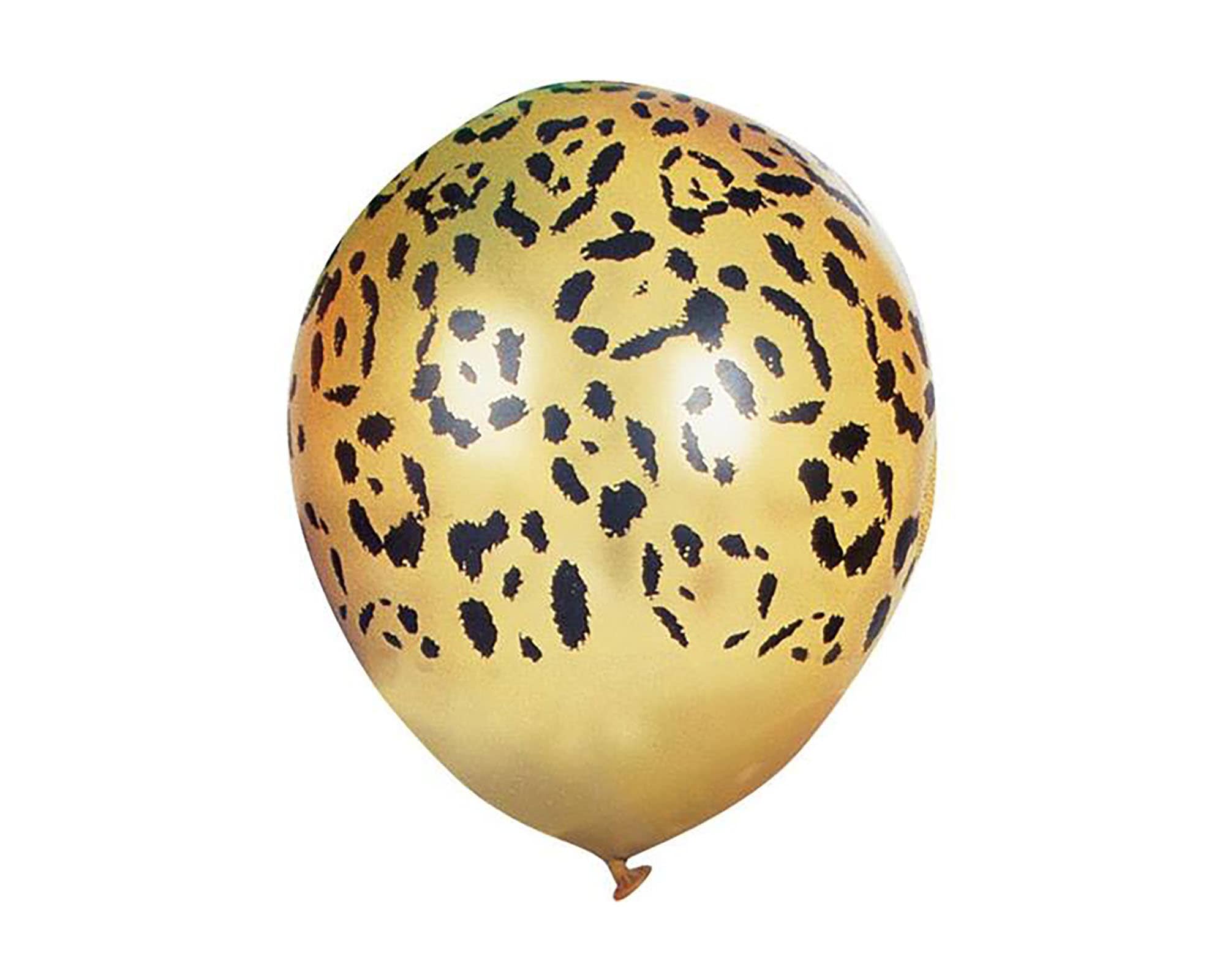 Gold Leopard Print Balloons 10 CT Leopard Print Balloon - Etsy