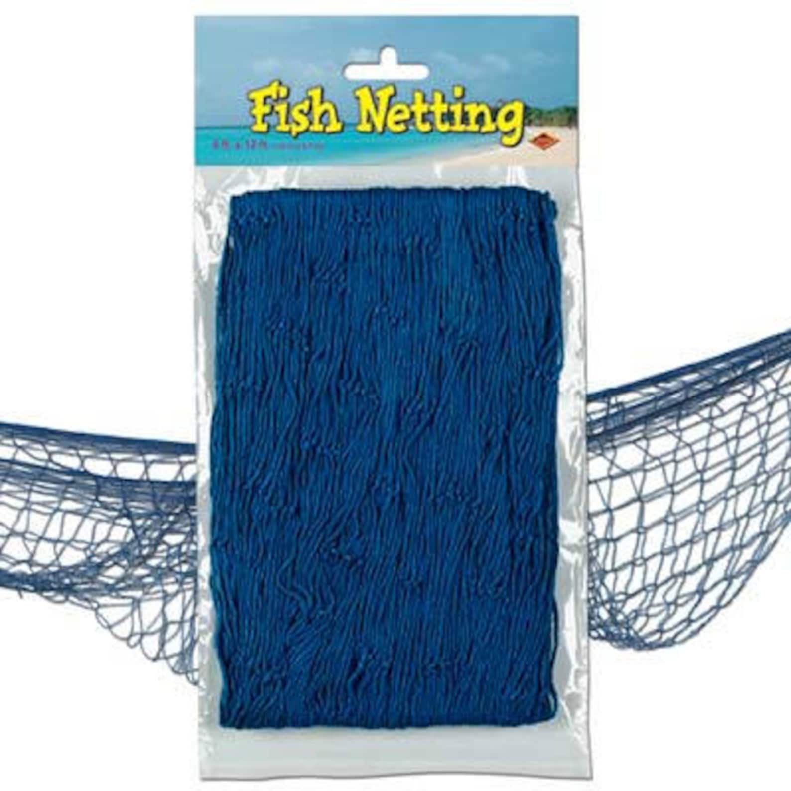 Natural Fish Netting Party Decor/ Pink Mermaid Party Fish Netting/ Fish ...
