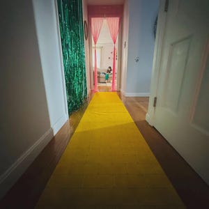Yellow Brick Road Aisle Runner- Wizard Decor, Over the Rainbow Party ...