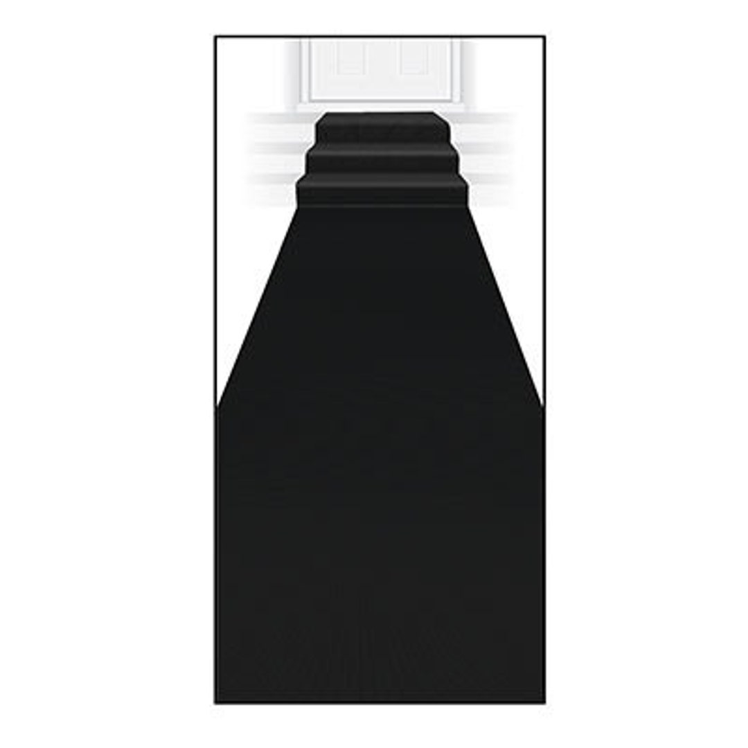 Black Carpet Floor Runner/ Hollywood Party/oscar Ceremony Party/ Black ...