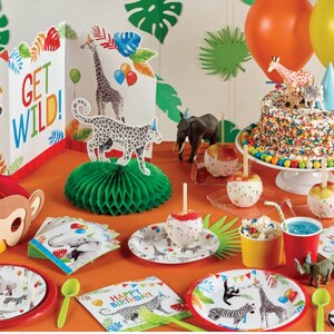 Party Animals Centerpiece – 3D Honeycomb Table Decoration - Etsy