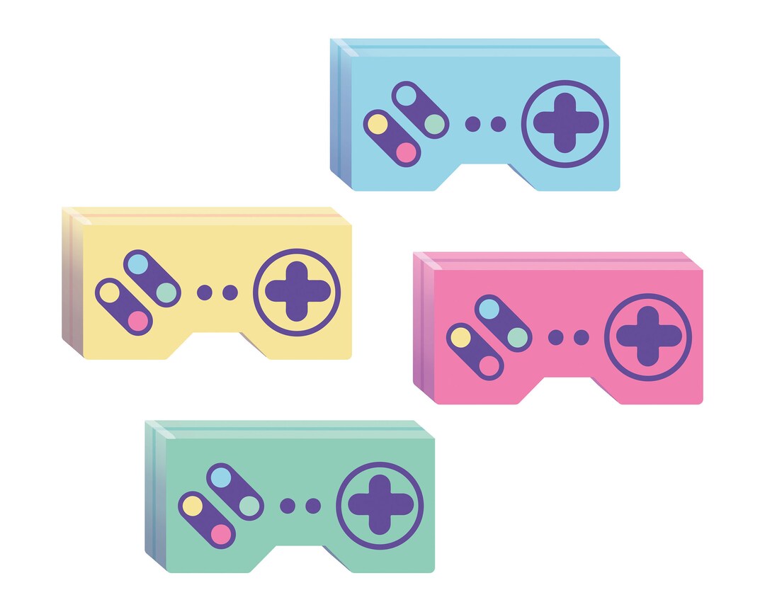 Girl Gamer Favor Boxes- Pink Controller Favor Boxes, Video Game ...