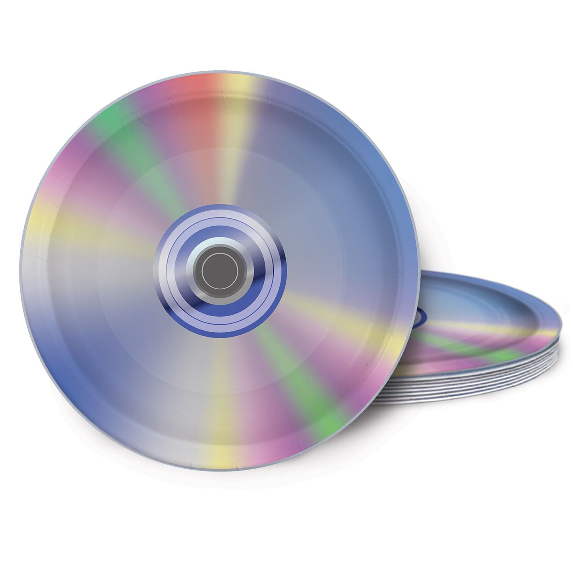 CD Paper Plates- 2000s Party Theme Plates, 90s Party Theme Plates ...