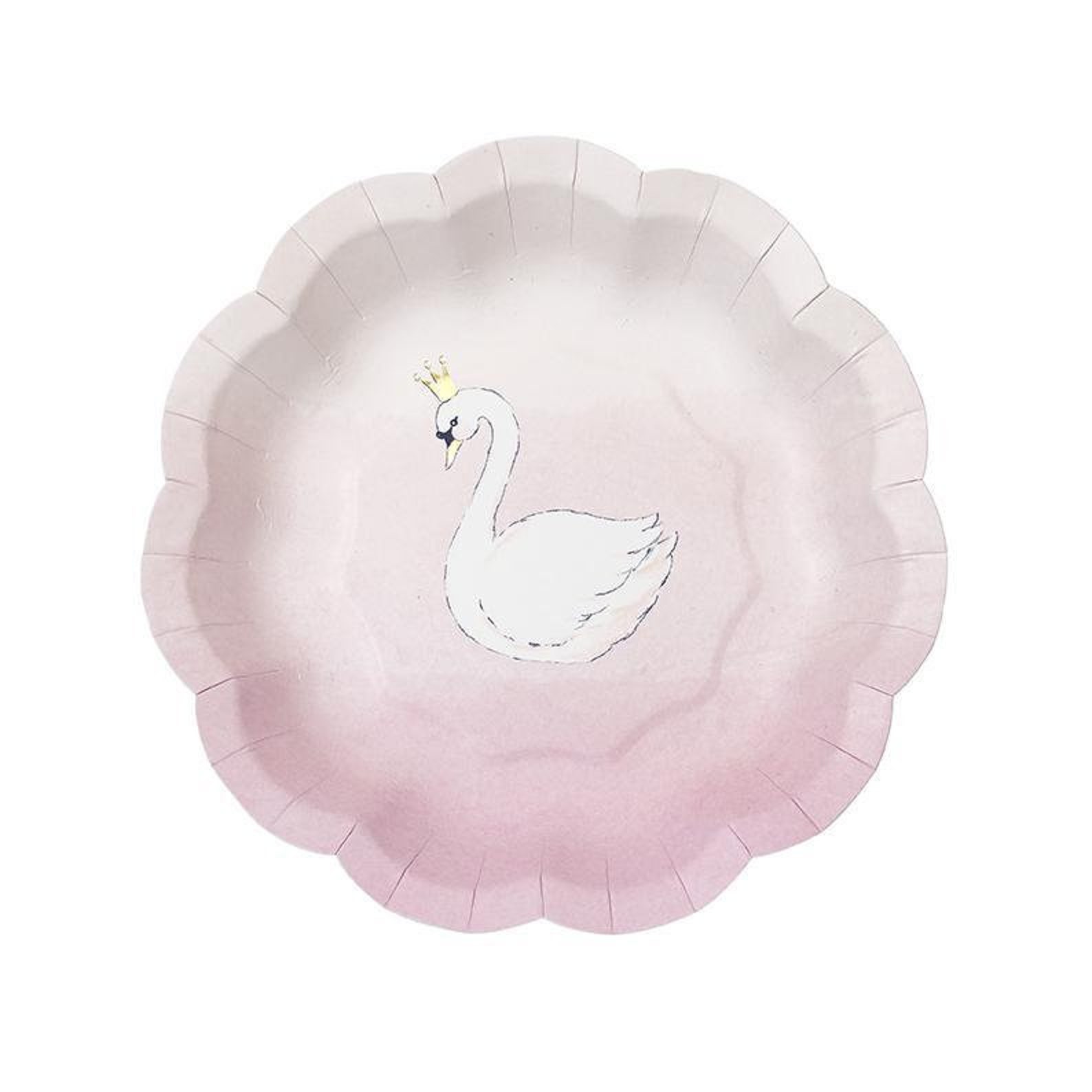 Swan Party Plates | Swan Party Plates | Swan Baby Shower Plates | Swan ...