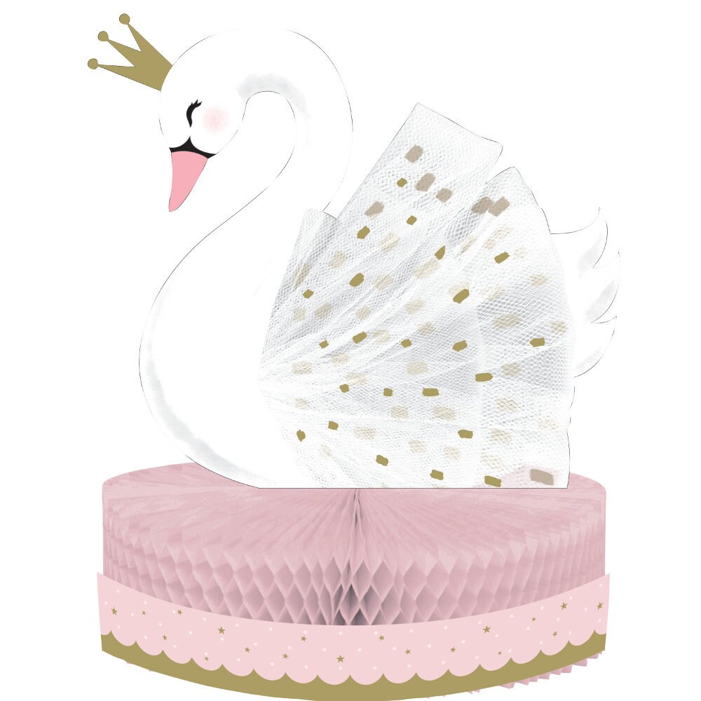 Swan Centerpiece Swan Party Centerpieces Swan Birthday - Etsy