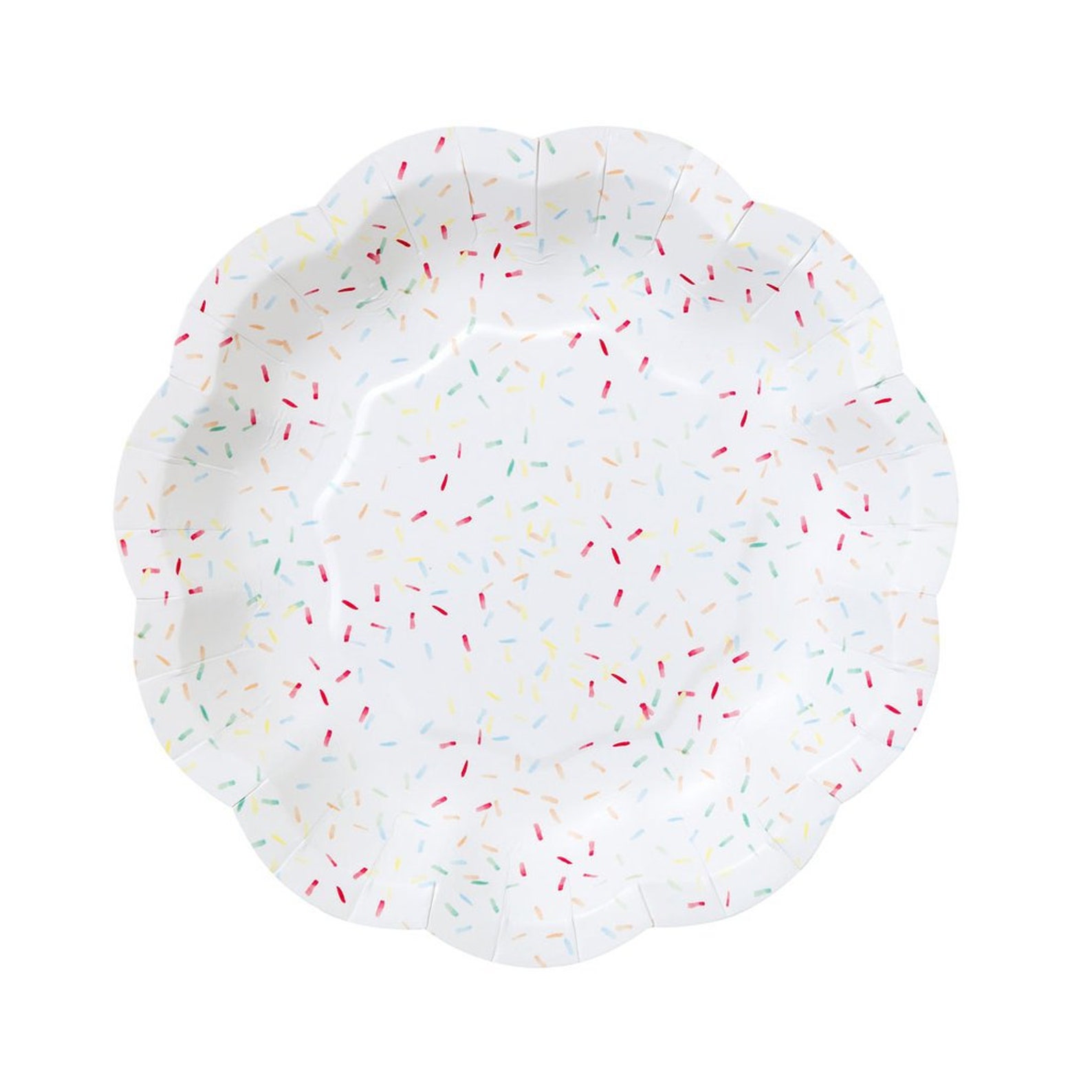 Sprinkles Ice Cream Party Plates/ Ice Cream Party Plates/ Ice - Etsy