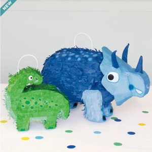 Mini Dinosaur Pinata Decoration- Dinosaur Birthday, Dinosaur ...