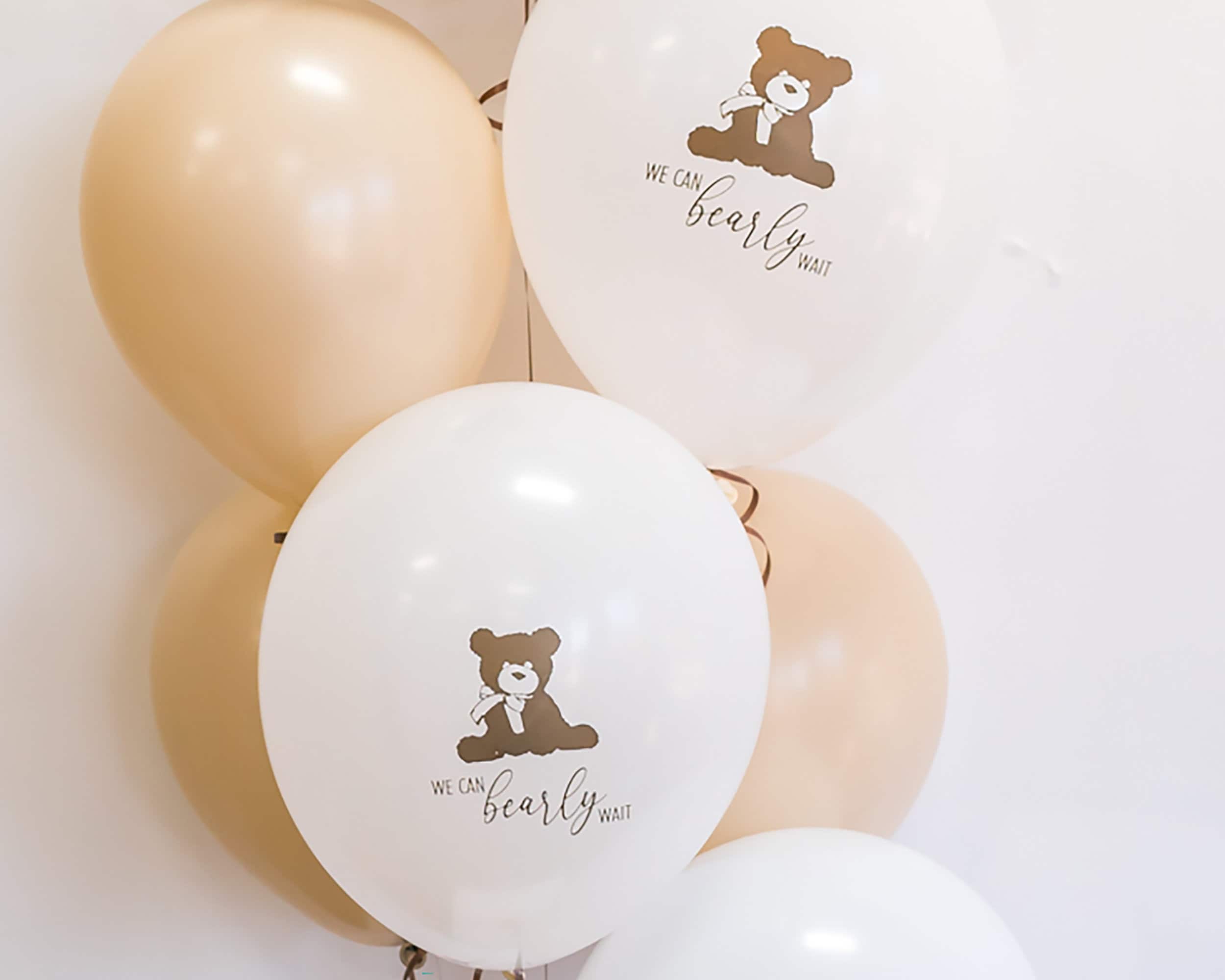 We Can Bearly Wait Balloons We Can Bearly Wait Baby Shower - Etsy