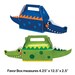 Alligator Party Treat Boxes Alligator Favor Boxes, Swamp Birthday ...