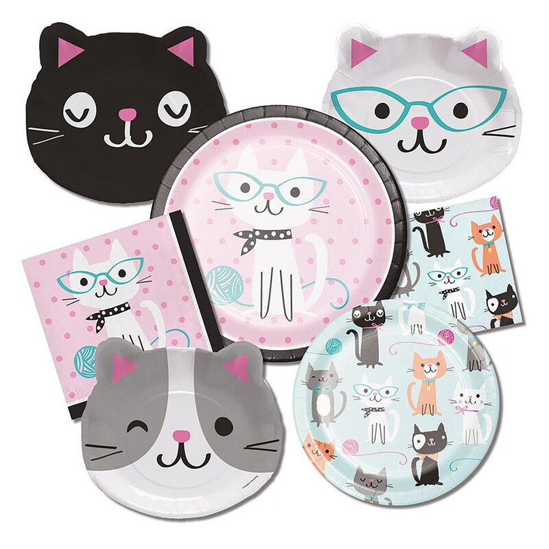 Cat Birthday Party - Etsy