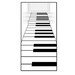 Piano Aisle Runner/ Piano Keyboard Birthday Party Decor/ Music Aisle ...