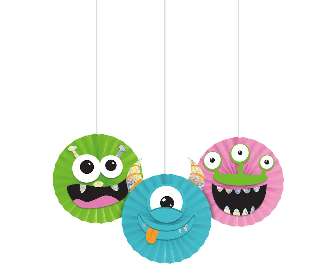 Monster Party Decoration Monster Birthday, Monster Decor, Monster Party ...