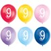 Number 9 Latex Balloons Nine Balloons, 9 Balloons, Number Balloons ...