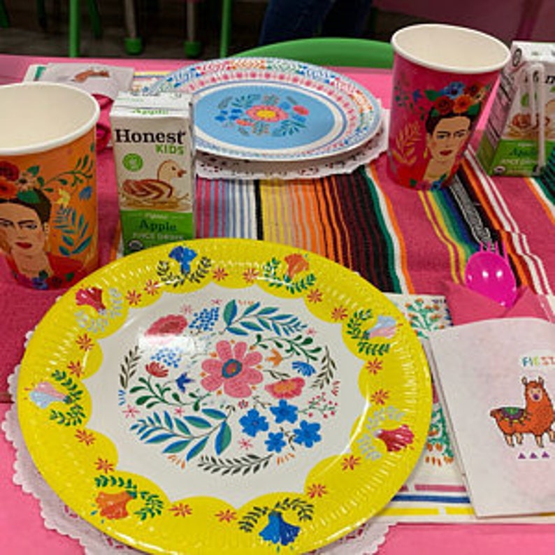 Boho Assorted Party Plates Vintage Boho Plates Boho | Etsy