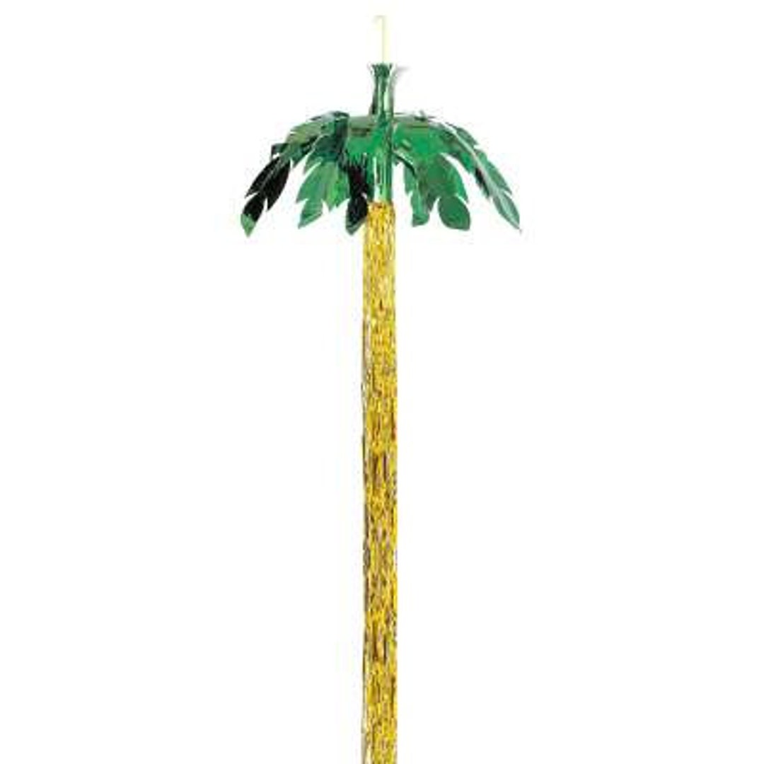 Palm Tree Party Decoration / Green Palm Tree Decor / Tropical Party ...