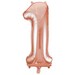 Giant 34 Rose Gold Balloon Numbers/ Rose Gold Number - Etsy