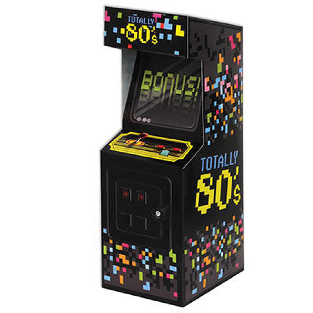 80's Flashback Party Arcade Game Centerpiece/ Retro 80's Party Decor ...