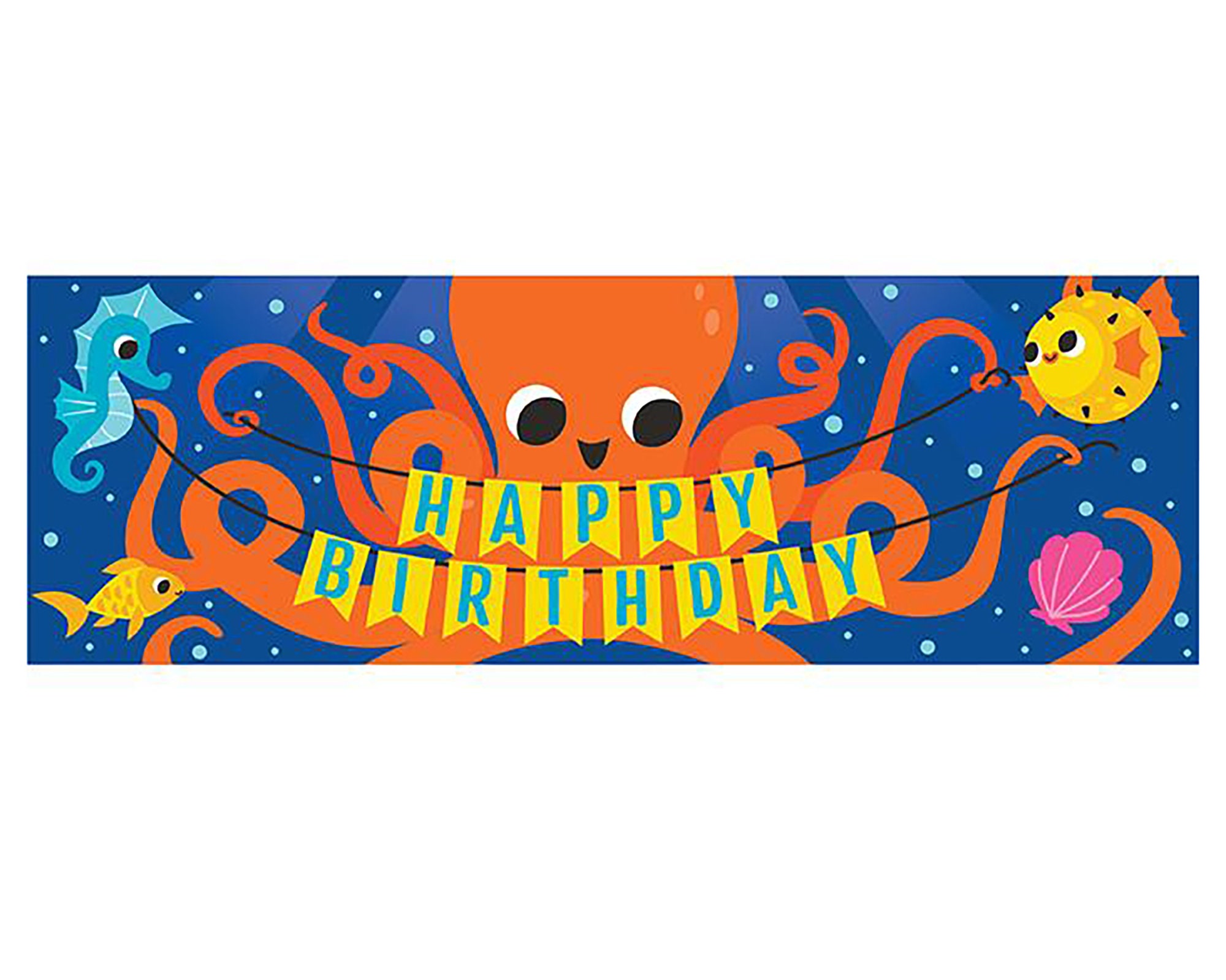 Under the Sea Birthday Banner Ocean Birthday Under the Sea - Etsy