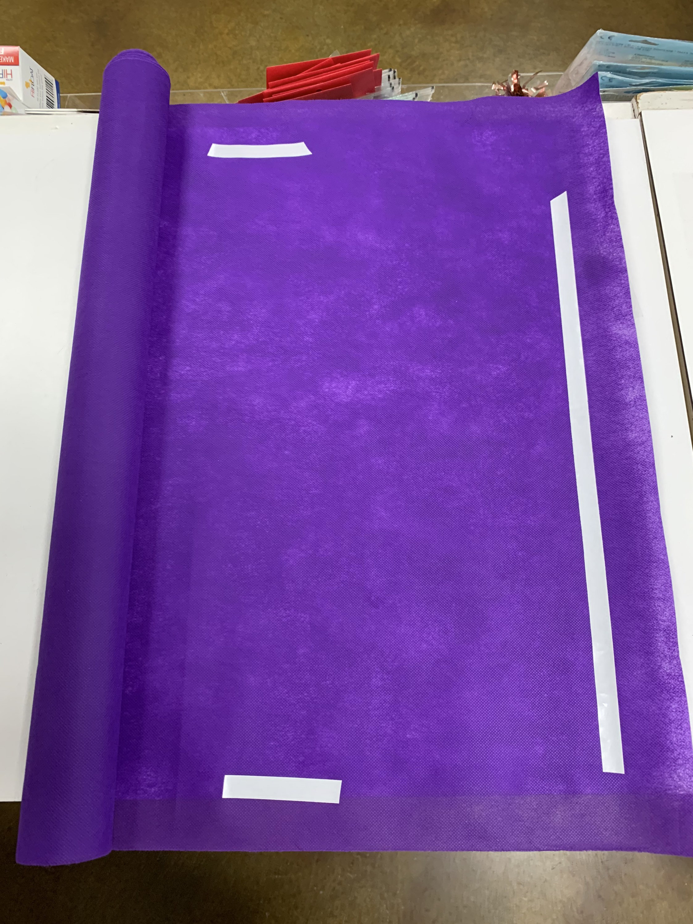 Purple Aisle Runner/ Purple Party Aisle Runner/ Purple Runner - Etsy