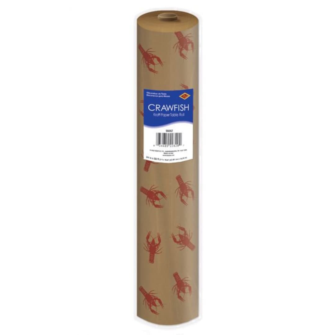 Crawfish Boil Kraft Table Roll/crawfish Kraft Table Roll 24 Inches by ...
