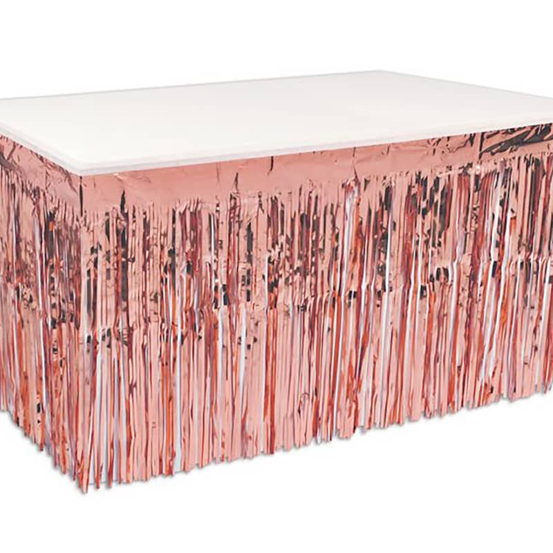 Fringed Table Skirt - Etsy