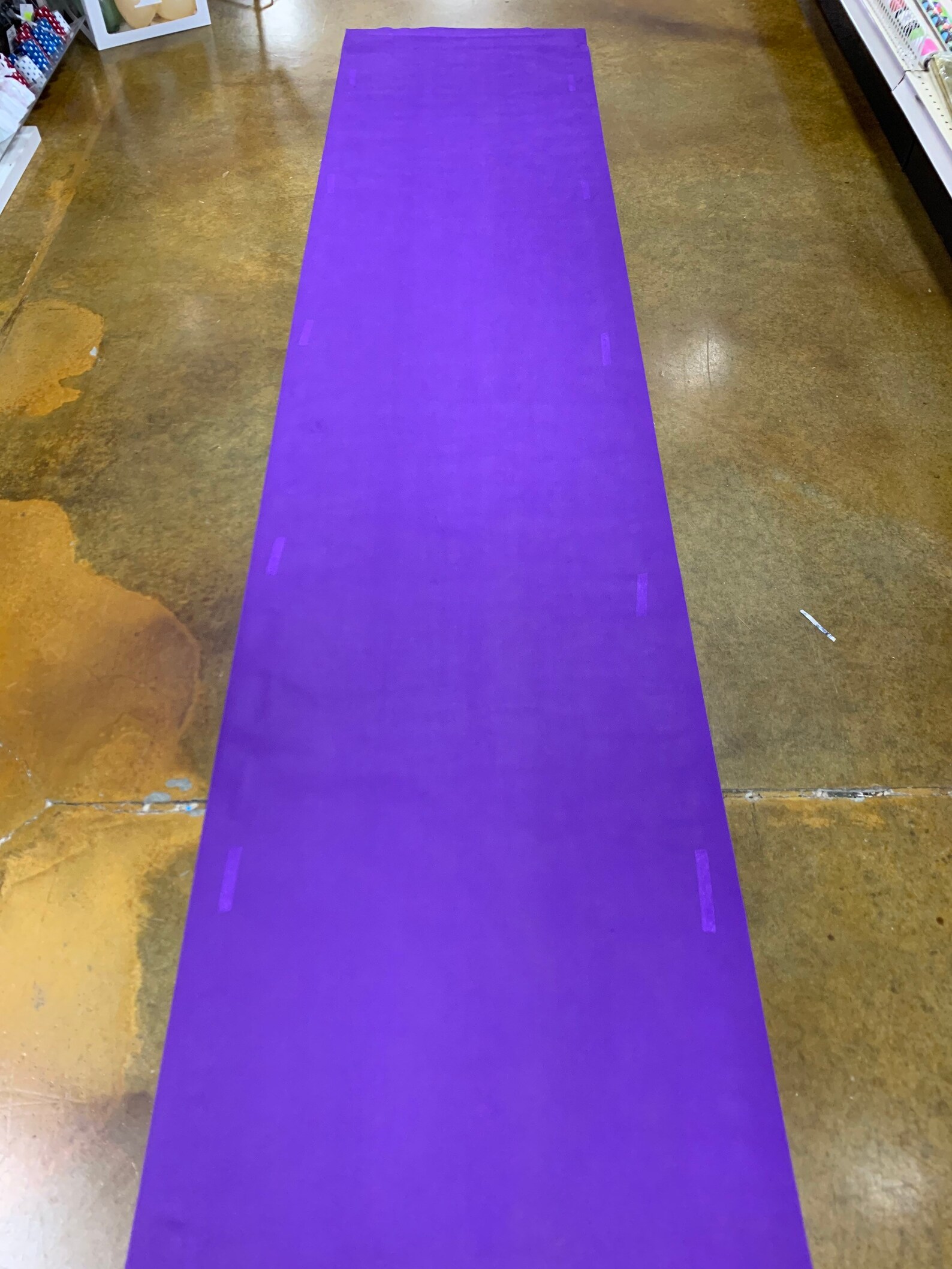 Purple Aisle Runner/ Purple Party Aisle Runner/ Purple Runner - Etsy