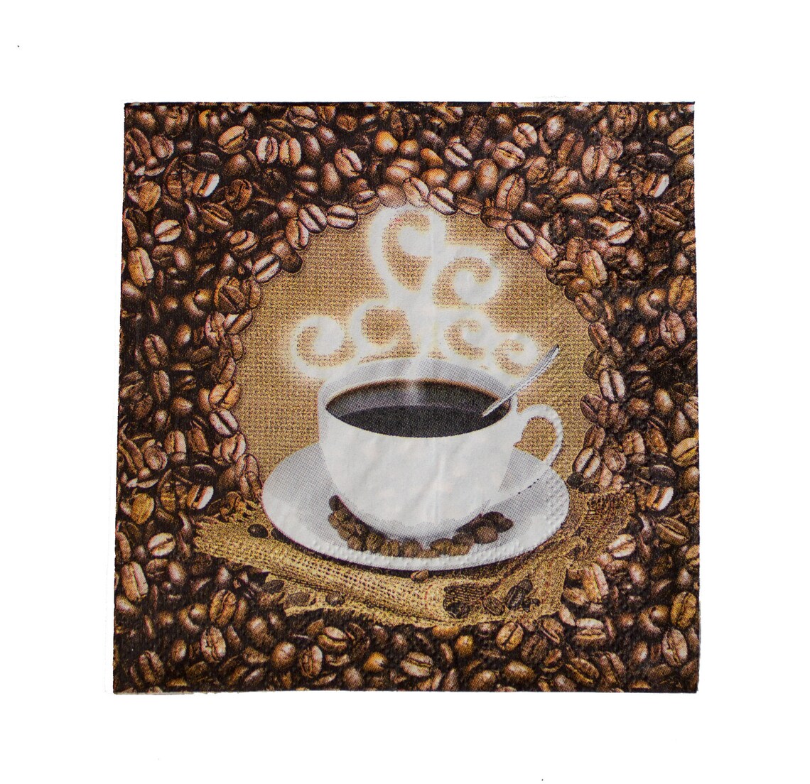 Coffee Paper Napkins Coffee Party Napkins Coffee Napkins | Etsy