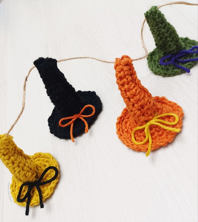 Wicked Witch Hat Bunting CROCHET PATTERN PDF Download - Etsy
