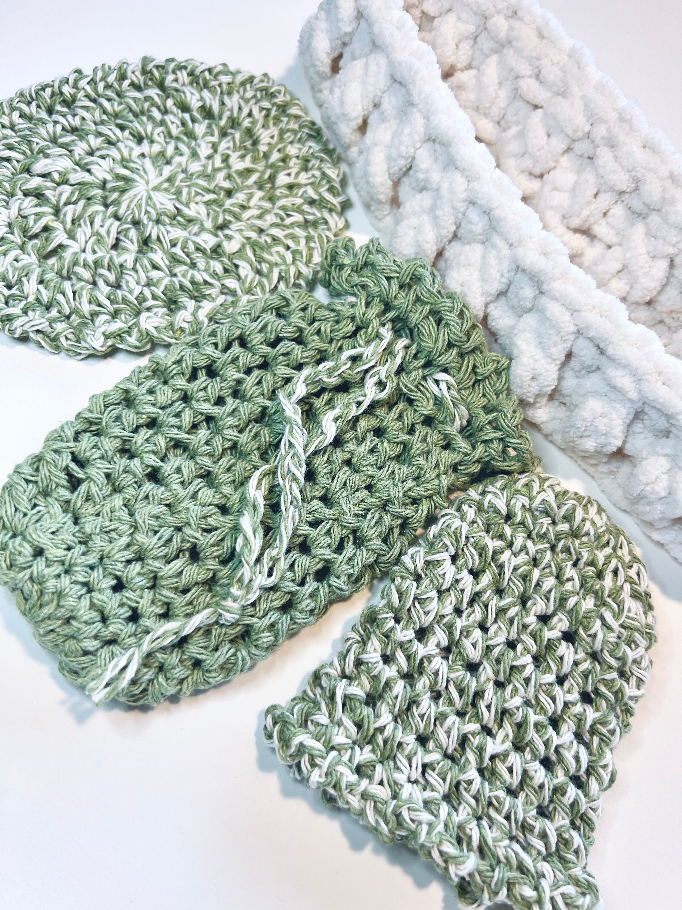 Sassy Spa Set Crochet Pattern Advanced Beginner Patterns DIY Spa Set ...