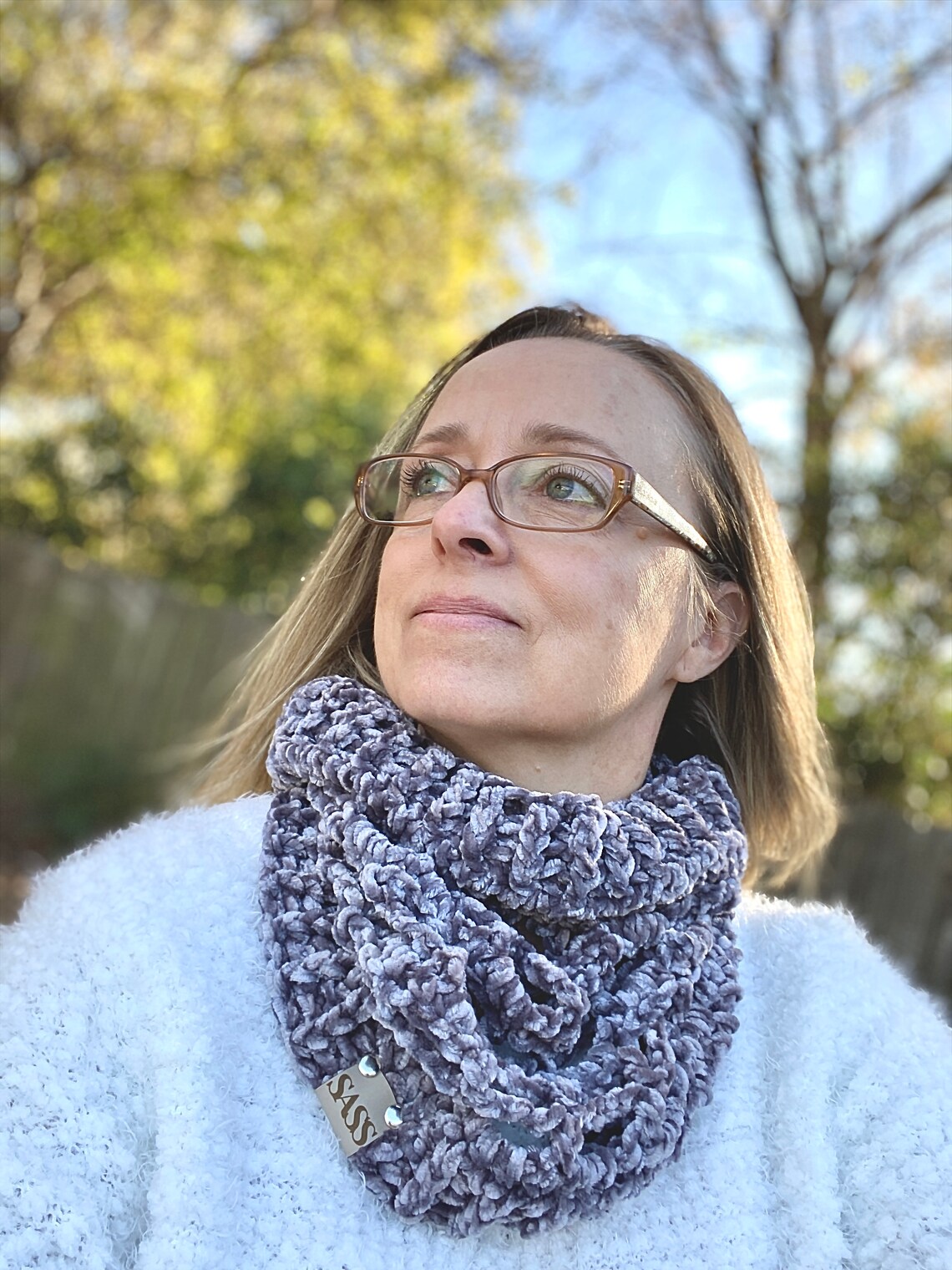 Sassy Neck Sweater ~ Crochet Pattern ~ Digital Download ~ Cowl ~ DIY ...