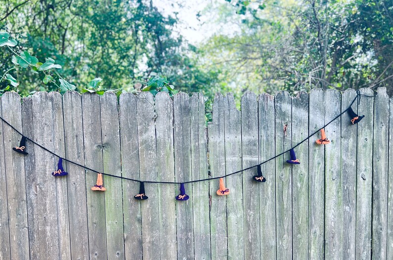 Wicked Witch Hat Bunting ~ CROCHET PATTERN ~ PDF Download - Etsy