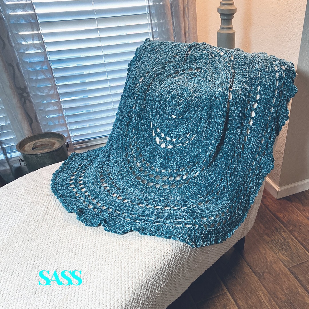 Dreamy Days Round Throw CROCHET PATTERN - Etsy
