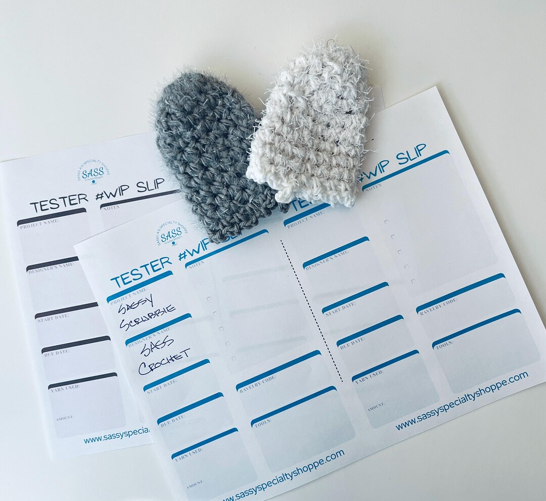 PRINTABLE WIP Slip Templates for Testers - Downloadable PDF - Work in ...