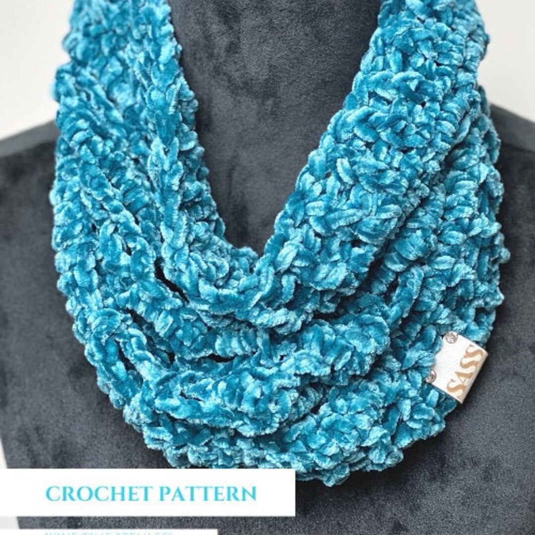 Sassy Neck Sweater ~ Crochet Pattern ~ Digital Download ~ Cowl ~ DIY ...