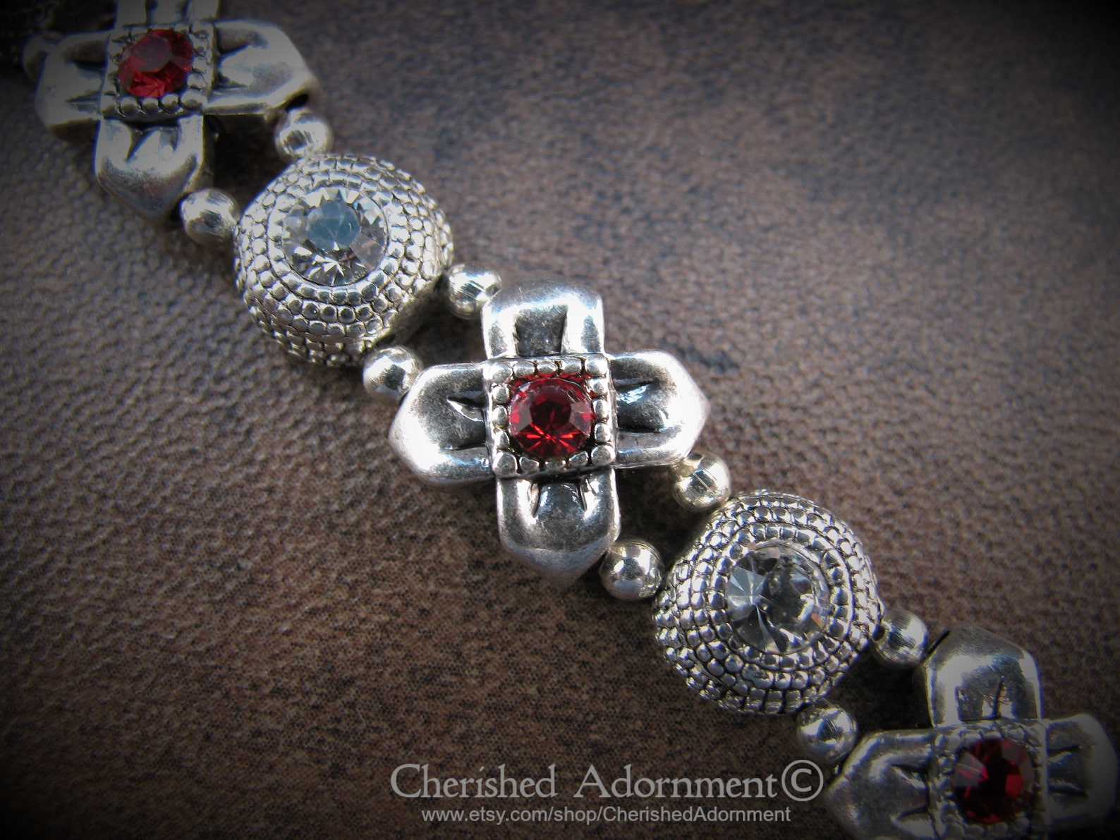 Swarovski Crystal Slider XOXO Bracelet Antique Silver Tone - Etsy