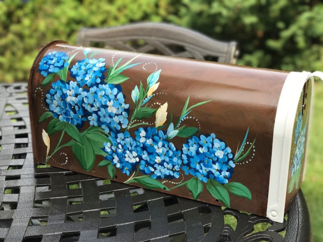 Custom Painted Mailboxes, Unique Mailbox, Mailbox Art, Hand Painted ...