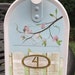Robin Bird Painted Mailbox Hand Painting Post Mailbox Birds - Etsy