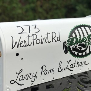 Hand Painted Custom Mailboxes, Farm Themed Mailbox, Business Logo, New ...