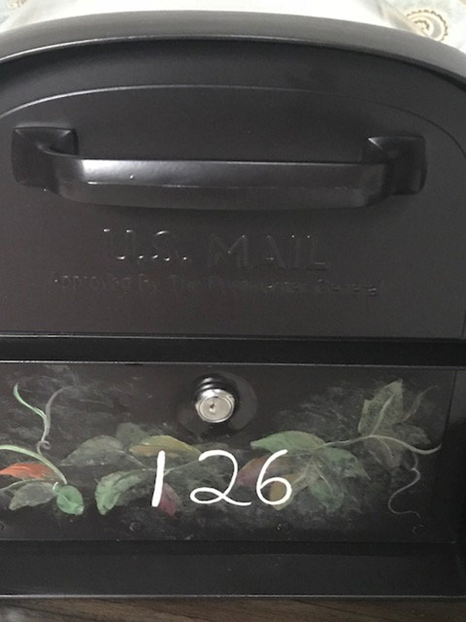 Extra Large Locking Custom Painted Rural Mailbox Cardinal - Etsy