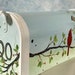 Birds on A Mailbox, Cardinal, Blue Jay, Cedar Wax Wing, Mailbox for ...