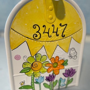 Hand Painted Colorful and Uniquely Decorative Rural Post Mailbox ...