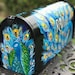 Custom Painted Mailboxes Exotic Bird Art Peacock Painting - Etsy